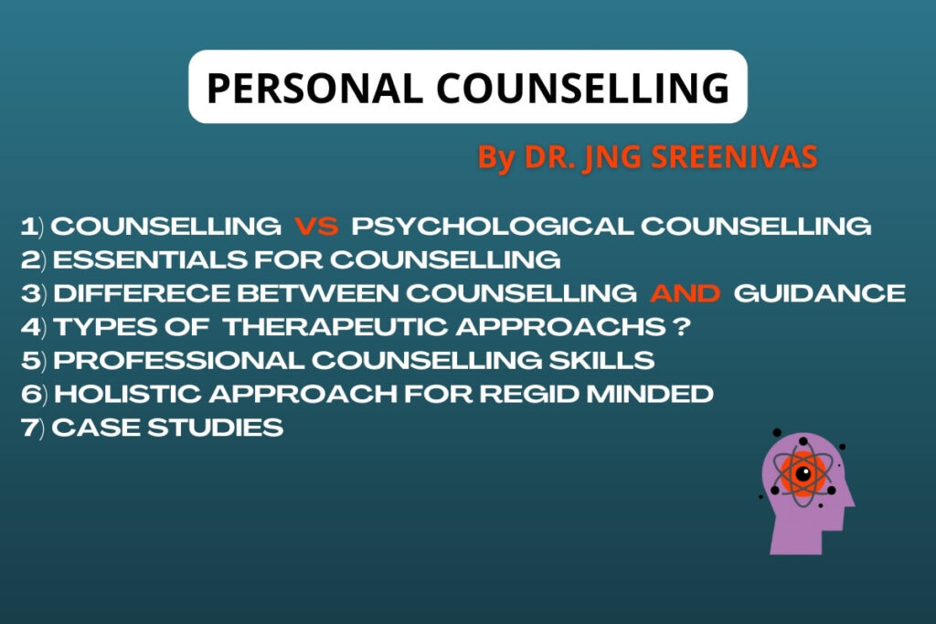 Personal Counselling - Welcome